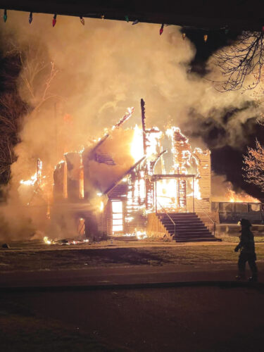Fire destroys vacant church in Vesta | News, Sports, Jobs - Marshall ...